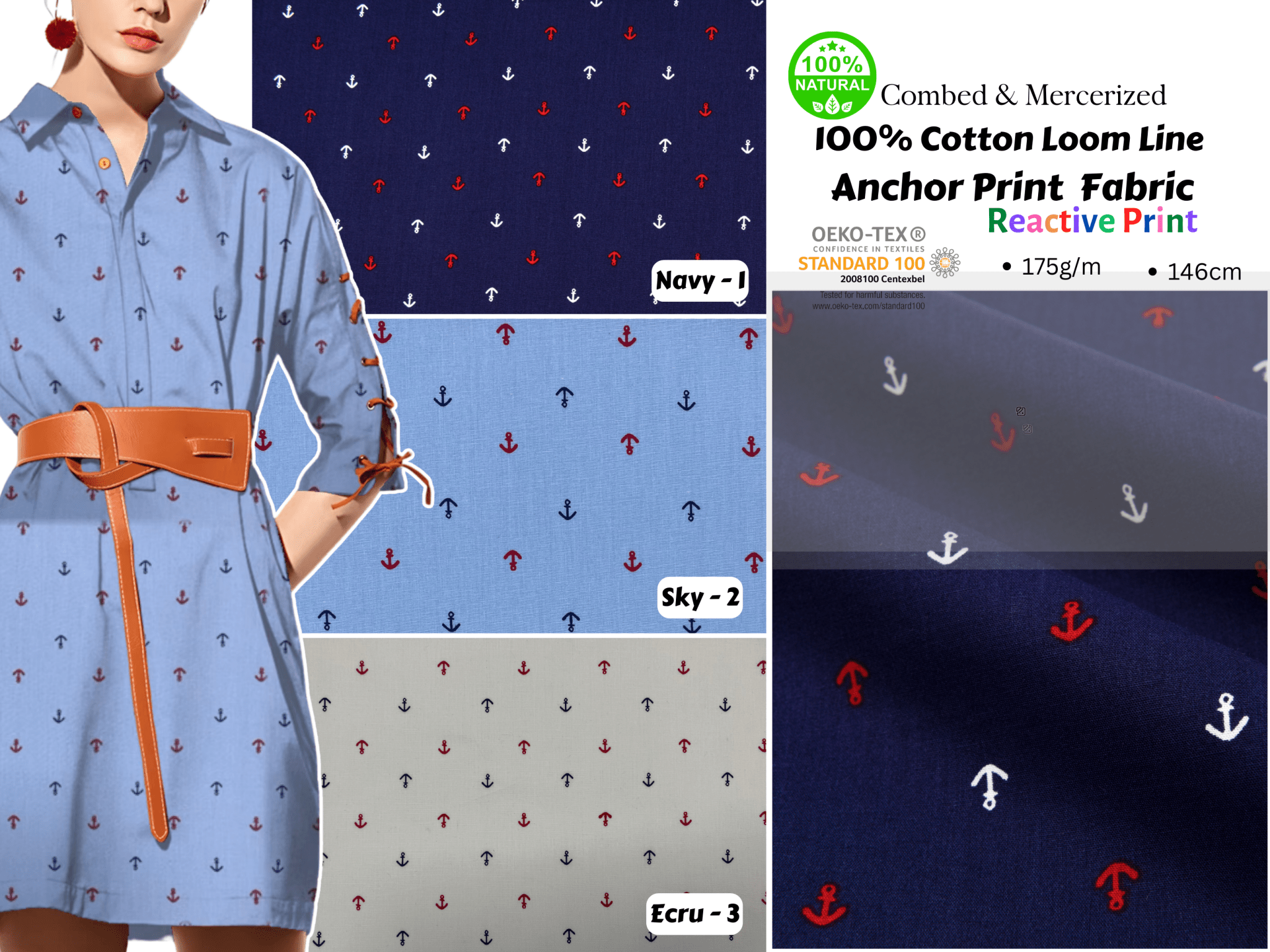 100% Cotton Loom Line – Page 2 – G.k Fashion Fabrics