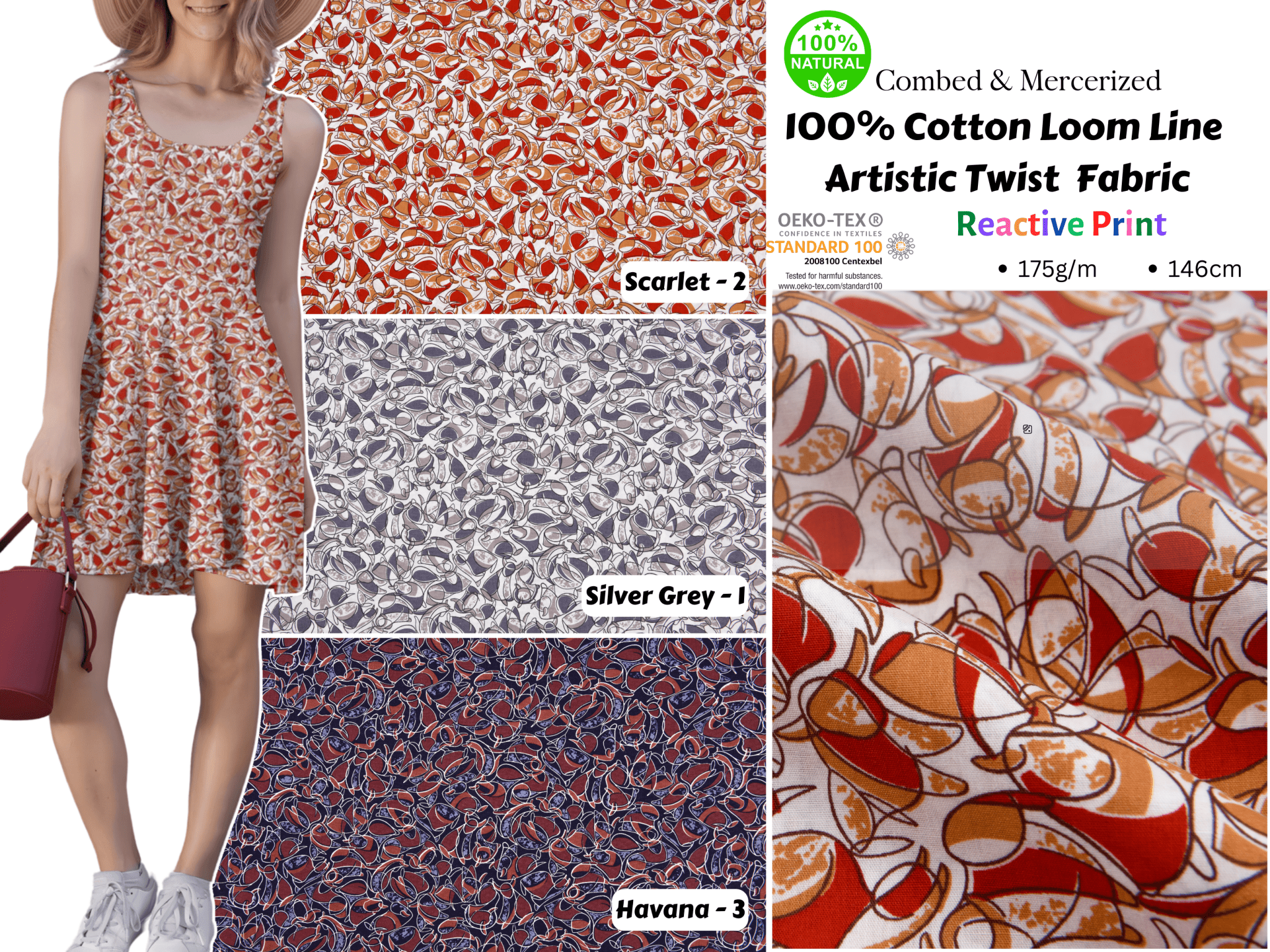 Loomline & viscose print – Page 5 – G.k Fashion Fabrics