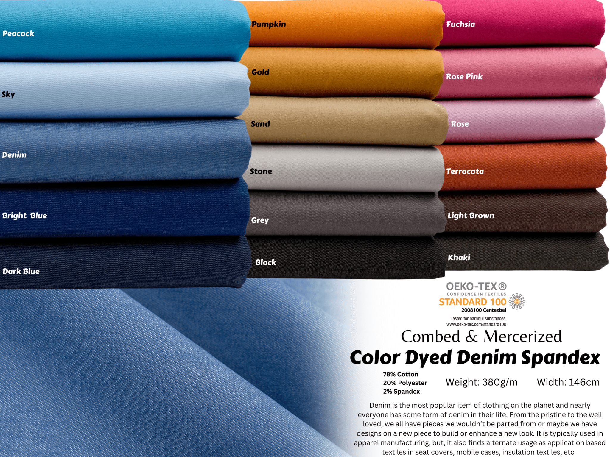 Denim Fabric – G.k Fashion Fabrics