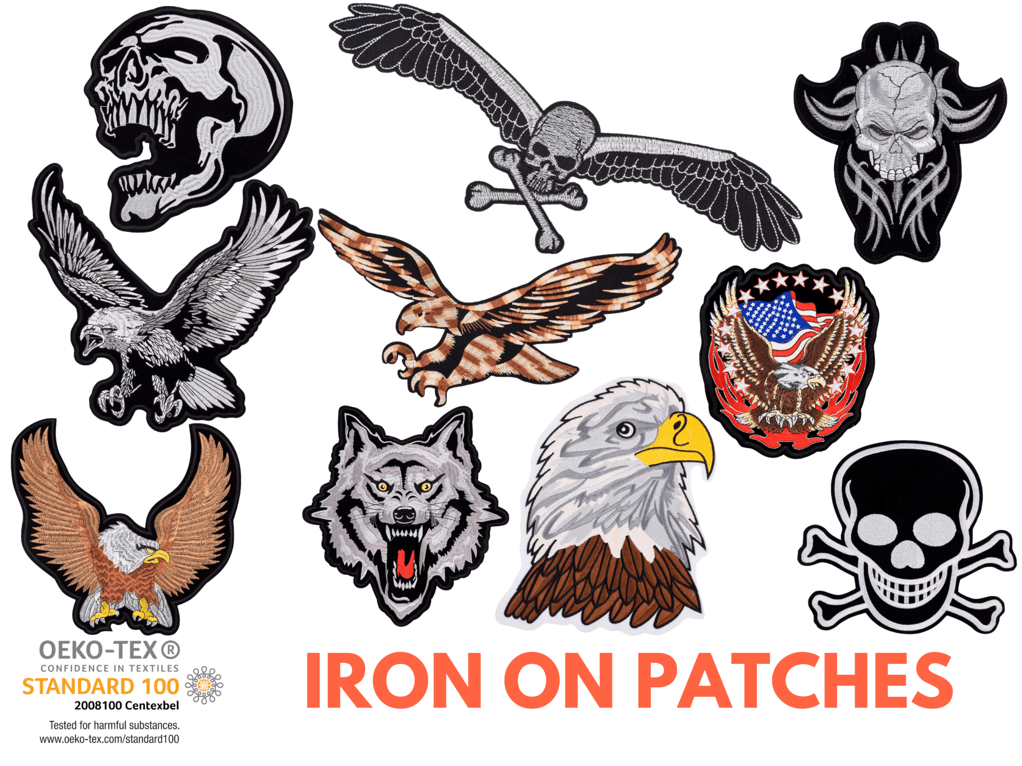 IRON ON PATCHES - SINGLE PATCH – G.k Fashion Fabrics