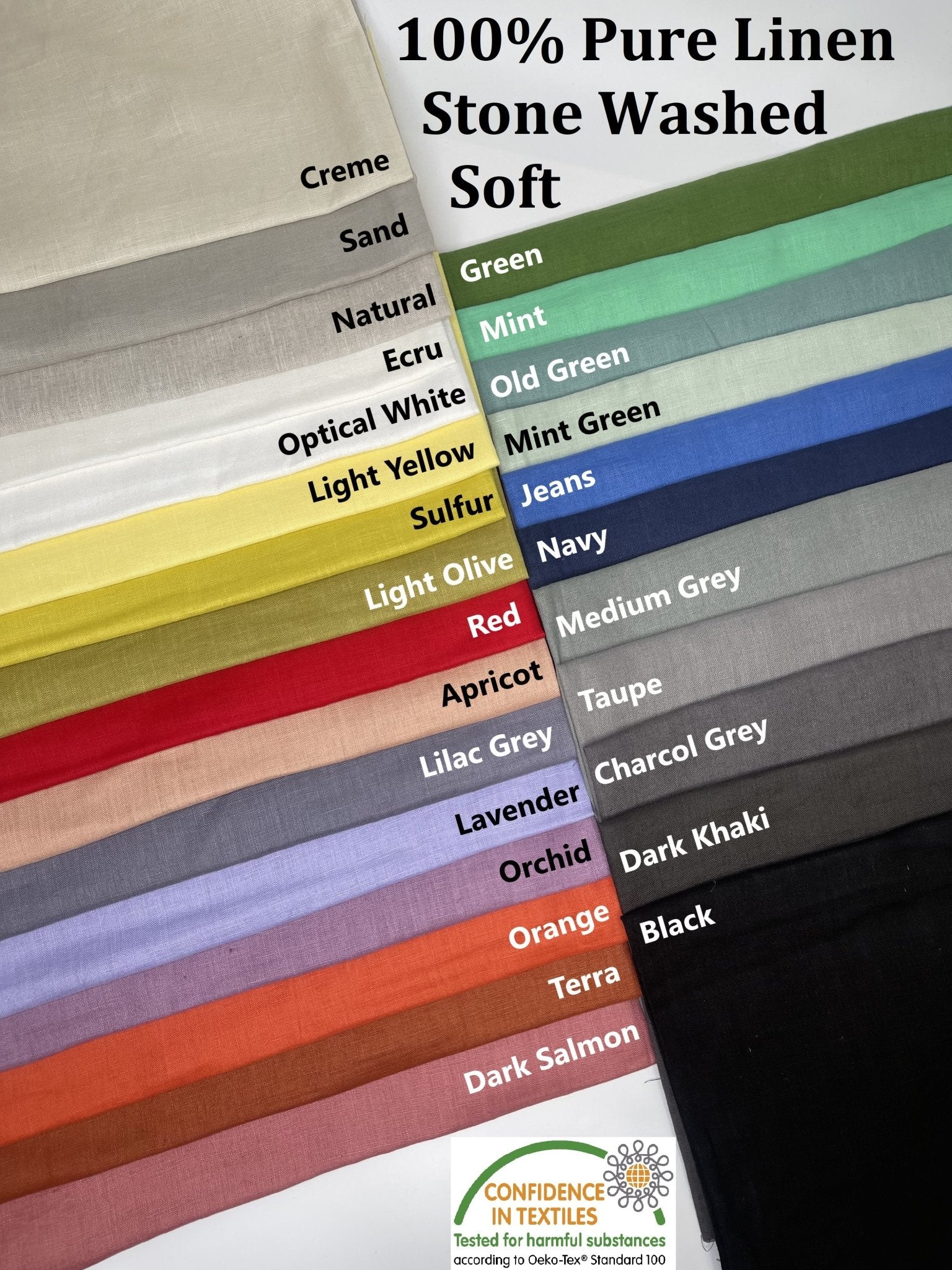 100% Pure Linen Stone Washed Fabric – G.k Fashion Fabrics