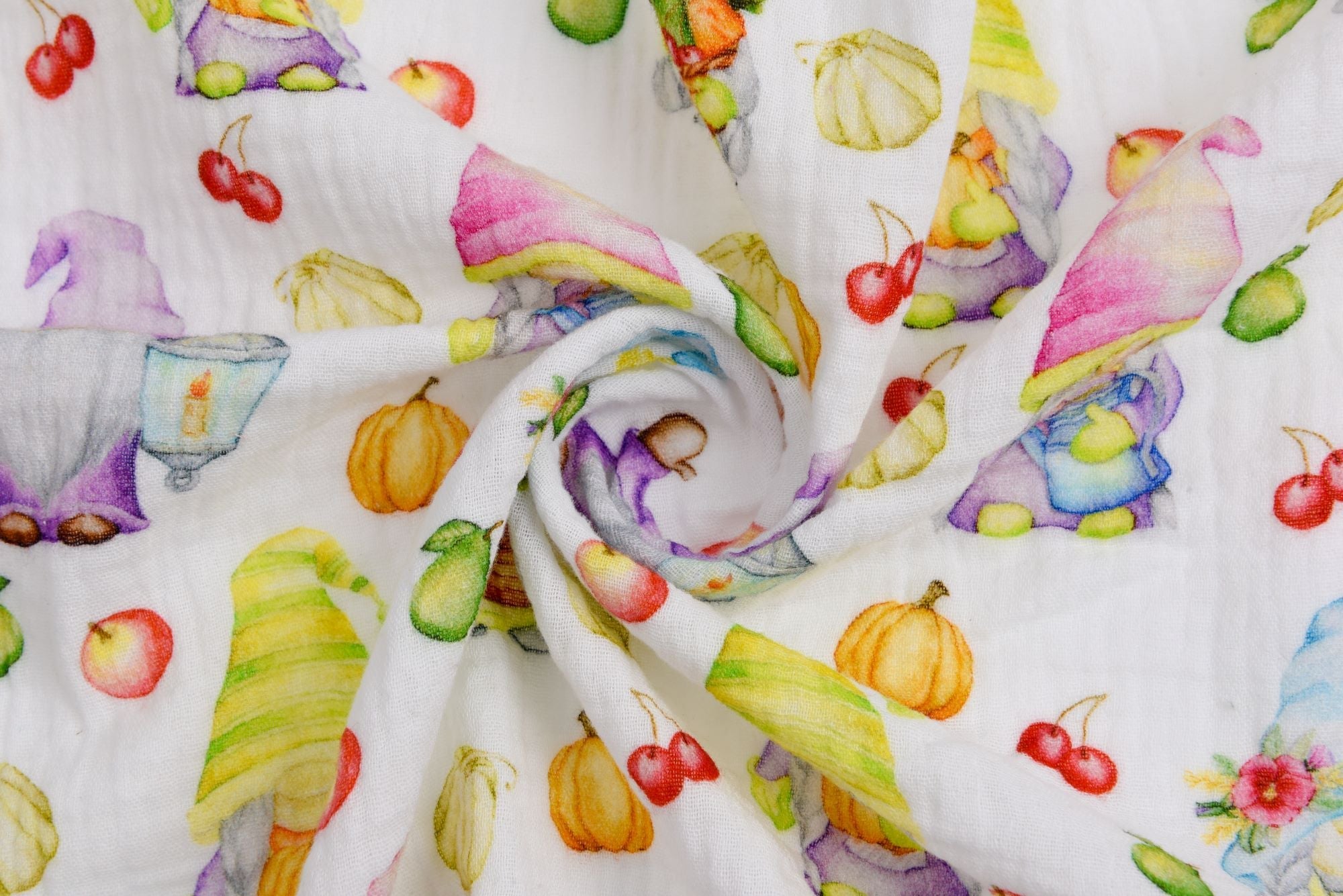 Organic Double Gauze Muslin Digital Kids Children Print Fabric – G.k ...