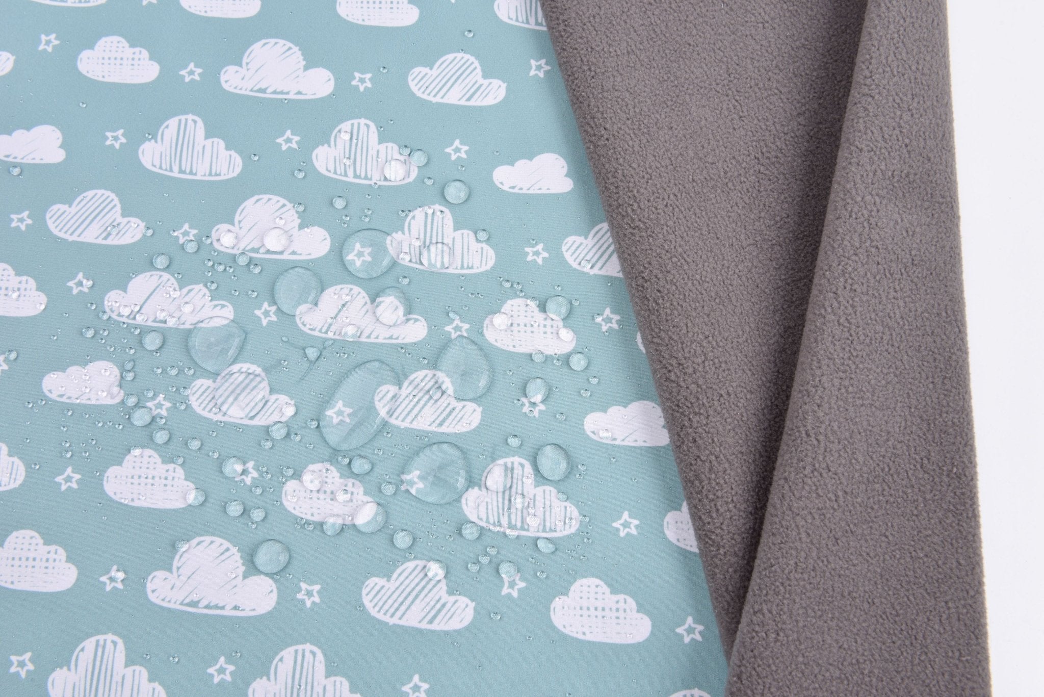 Softshell Digital Clouds Print Fabric – G.k Fashion Fabrics